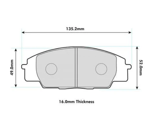 PBS Honda Civic Ep3 Front Performance Brake Pads – FAW MotorSport